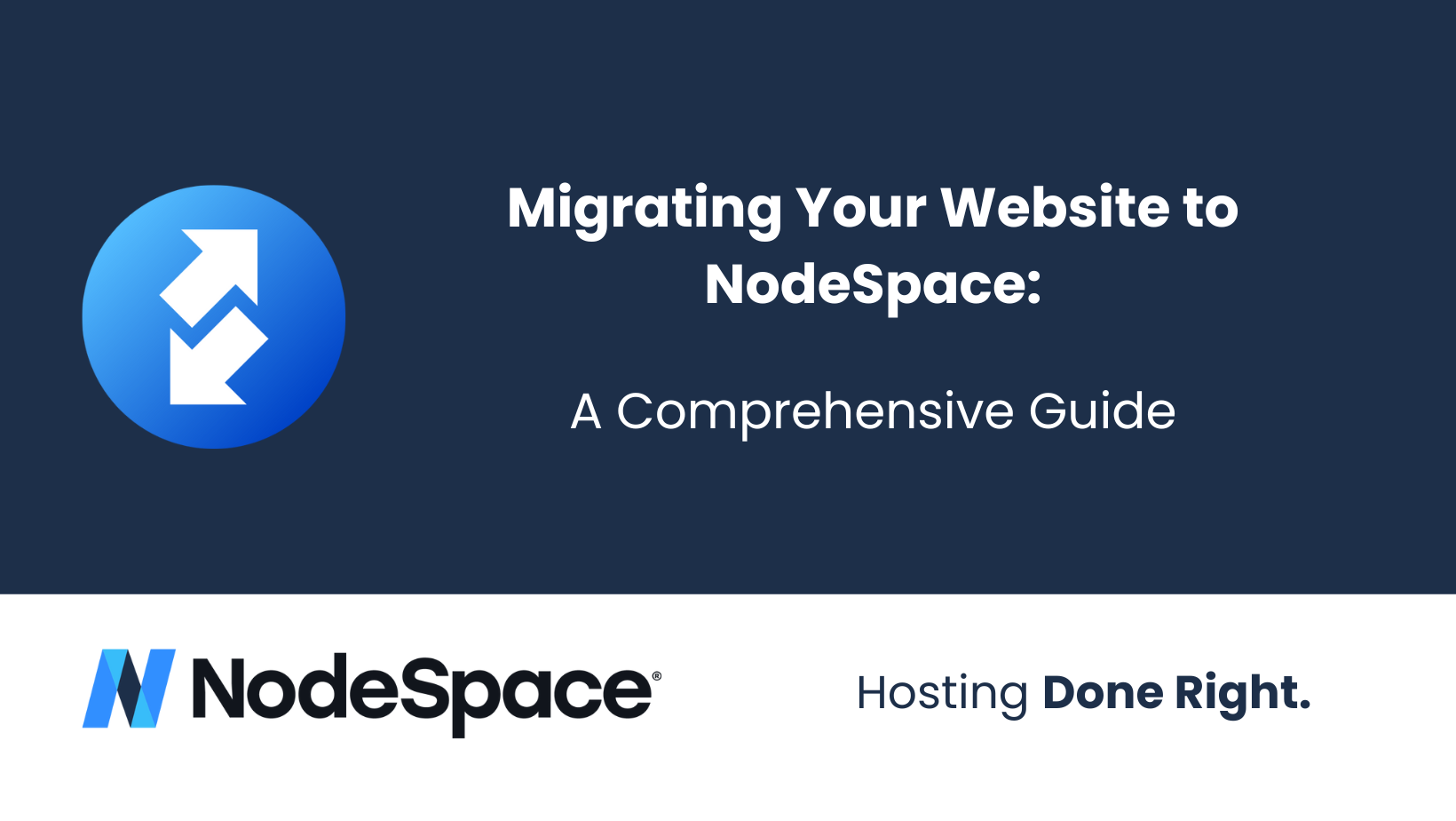 Migrating Your Website to NodeSpace - NodeSpace Migrating Your Website to NodeSpace - NodeSpace